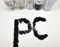 China UV-Resistant PC 2858 Medium Viscosity Flame-Retardant Polycarbonate with 130°C Temperature Resistance for sale