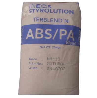 China PBT ABS Blend NM-19 Ineos Phenolic Resin Anti-UV Grade Low-Temperature Impact Resistant Automotive Parts for sale