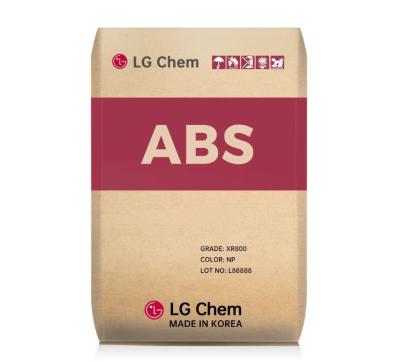 China LG Chemical ABS XR-401 Heat-Resistant Grade with 11 g/10min Melt Flow and 370,000 psi Flexural Modulus for sale