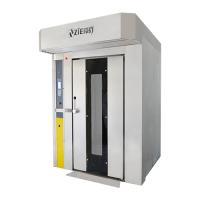 China 46KW Commercial Rotating Rack Oven 32 Trays Electric Rotary Oven for sale