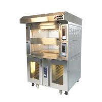 China European 2 Deck 2 Tray Oven Commercial Electric Convection Oven 4 Trays for sale