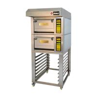 China Compact Combi Oven Commercial Gas Combination Oven Powder Spraying for sale