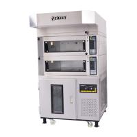 China Pizza Bread Electric Combination Oven 2 Decks 4 Trays 3 Decks 6 Trays for sale