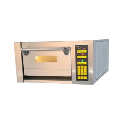 China Customized 1 Deck 1 Tray Electric Oven Small Bakery Equipment Stainless Steel for sale