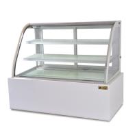 China Refrigerator Bakery Display Cabinet 110cm Refrigerated Pastry Display Case for sale