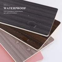 China Wood Grain Wood Veneer Panel Interior Waterproof Wall Decor Seamless Wall Panels for sale