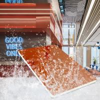 China Environmentally Friendly Light Luxury Mirror Bamboo Fiber Wood Veneer for sale