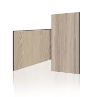 China 5MM 8MM Wood Grain Wood Veneer Bamboo Charcoal PVC Wall Panel for sale
