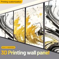 China Easy Installing Bamboo Charcoal Decorative Wall Panels High Quality Marble Sheet for sale