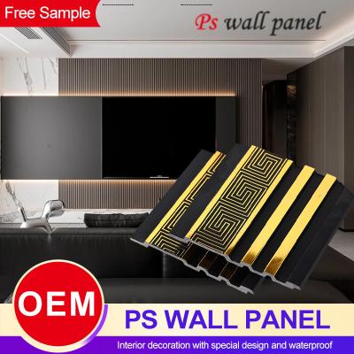 China Modern Style PS Wall Panel Waterproof And Soundproof Hotel Interior Decoration for sale