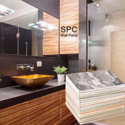China Wearing-Resistant Inner Wallboard SPC Wall Panel Marble Sheet Stone Crystal Board for sale