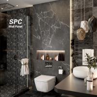China SPC Wall Panel Wear Resistant Pvc Marble Wall Panels For Apartment for sale