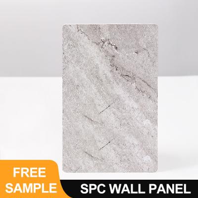 China SPC Wall Panel 600*2440*4mm Waterproof And Flame Retardant WPC Wall Panel PVC Marble Sheet Veneer Coating Interior Decorative Panel For Bathroom Seamless Wall Board for sale