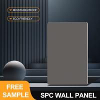 China SPC Wall Panel 600*2440*4mm Waterproof Wood-Plastic Composite Eco-Friendly Matte Marble Veneer Stylish And High-End Interior Decorative Wall Panels For Hotel Bathroom for sale