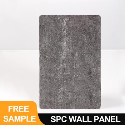 China SPC Wall Panel New Innovation 600*2440*4mm Waterproof Stone Plastic Eco-Friendl Wood Grain Seamless Locking Interior Decoration Board For Bathroom for sale