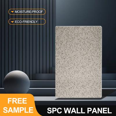 China SPC Wall Panel 600*2440*4mm Waterproof Stone Plastic Eco-Friendly Seamless Marble Sheet Integrated Wall Panel Indoor Decoration For Hotel Bathroom for sale