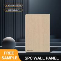 China SPC Wall Panel Sale 600*2440*4mm Waterproof Stone Plastic Eco-Friendly Ceramic Tile Indoor Decorative Panel For Office Apartment And Hotel Shower Room for sale