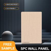 China 600*2440*4mm SPC Wall Panel Stone Plastic Composite Termite Resistance Hundreds Of Decors Wood Veneer Wall Panel For Bathroom for sale
