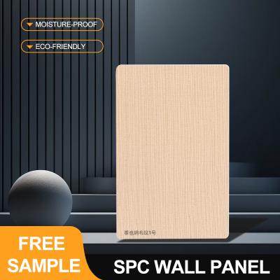 China SPC Decorative Wall Panel 600*2440*4mm Waterproof Moisture-Resistant Stone Plastic Composite Eco-Friendly Interior Polystyrene Wall Panel for sale