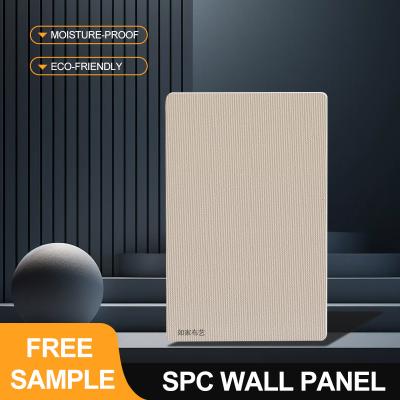 China 8mm Thickness SPC Wall Panel Stone Plastic Composite Eco-Friendly Ceramic Tile Indoor Decorative Panel  For Office Apartment Hotel Shower Room for sale