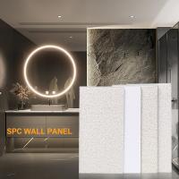 China New Listing: 600x2440x4mm Waterproof and Flame Retardant SPC Wall Panel - Eco-Friendly Interior Decorative Panels for Background Wall for sale