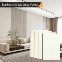 China New Design Bamboo Charcoal Wood Veneer Waterproof And Moisture-proof Interior Decoration Board For Corridor Ceilings for sale