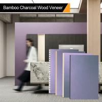 China New Design 8mm Bamboo Charcoal Wall Panels Metal Wall Panels Fire-resistant Interior Decoration Materials For Exhibition Halls for sale