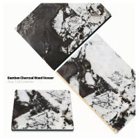 China New Color PVC Bamboo Charcoal Wood Veneer Waterproof And Moistureproof Marble Wall Panel Decorative Panel For Hotel for sale