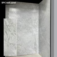 China Interior Decorative Wall Panels Matte Marble Veneer Stylish and High-end Hot Sale Modern Indoor SPC Panel Waterproof for sale
