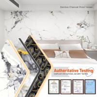 China Modern Bamboo Charcoal Wood Veneer Wall Panel Decorative Design for Bedroom Furniture Living Room Office Wall Board for sale