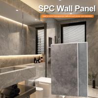 China Bathrooms SPC Stone Plastic Composite Wall Panels Moisture-Proof Water Resistant for Hotel Renovations Indoor Decoration for sale