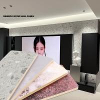 China Easy Install Flame Retardant Bamboo Charcoal Wood Veneer Wall Panel with E0 Grade Formaldehyde Emission for Interior Decoration for sale