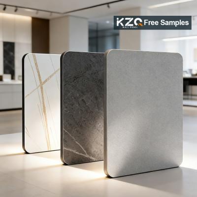 China Indoor Carbon Crystal Plate Marble Wpc Cladding Wall Panels Boards PVC Filmed Bamboo Charcoal Wall Panel for sale