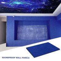 China Factory-direct Polyester Fiber Acoustic Panels Soundproofing Fabric Board Suitable For Offices for sale