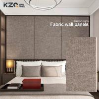 China Modern Decorative Eco-Friendly Waterproof Fabric Bamboo Fiber Wall Paneling for Hotel for sale