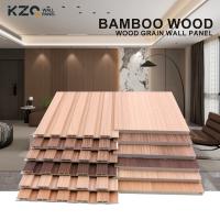 China Bamboo Wood Wall Panel Wood Grain Wood Veneer Modern Design Wall Panels For Office Areas for sale