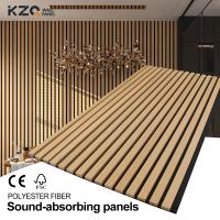China High Quality Acoustic Panel Natural Wood Slat for Conference Rooms and Lecture halls Sound Proofing Panels for sale