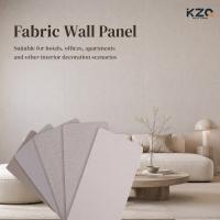 China Fabric Texture Bamboo Charcoal fibre board Interior Decorative Panels for Commerce Use for sale