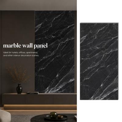 China Marble Wall Panels Bamboo Charcoal Wood Veneer for TV Background Wall for sale
