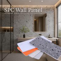 China SPC Wall Panel Bathroom Board Marble Crystal Board Toilet Waterproof Wall Panel for sale