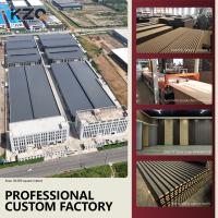 China MDF Polyester Fiber Wood Slat Absorbing Soundproof Plate For Home Studio Piano Room for sale