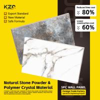 China SPC Wall Panel Marble Sheet Interior Decorative Panels for Bathrooms or stairwells for sale