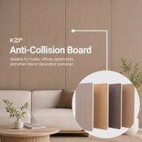 China Bamboo Charcoal Wood Veneer Anti-collision Board For Hotel Decoration for sale