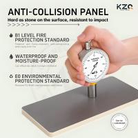 China Bamboo Charcoal Wood Veneer Anti-collision Board For Hotel Decoration for sale