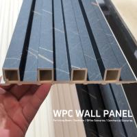 China B Fireproof Waterproof wpc fluted wall panels for TV Background Wall Panel for sale