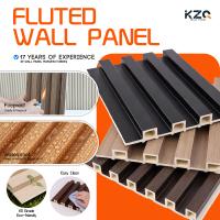 China Wpc Fluted Wall Panel Interior Decorative Panels For Interior Hotel Project Decor for sale