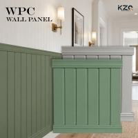 China Modern Fluted WPC Interior Wall Panel Waterproof Fireproof for Bedroom Villa for sale