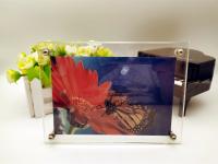 China Circular Acrylic Stand Figures Photo Frame Stand 20cm Size Stylish for sale