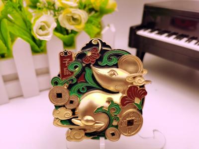China 3D or 2D Goldplating Zinc Alloy 5k Personalised Running Medals for sale