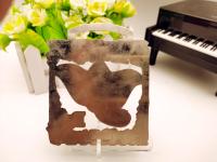 China Promotion Gifts Zinc Alloy Medal Personalized Medal Square Shaped for sale